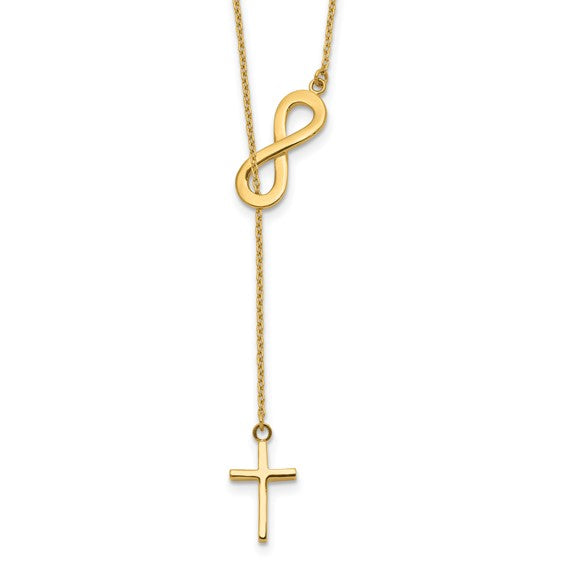 Crossed Infinity – Diamond Hut Jewelers