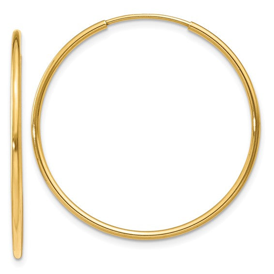 Endless Hoop – Diamond Hut Jewelers